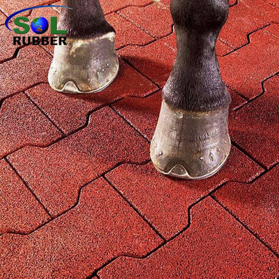 Horse Barn Dogbone Rubber Paver for Equestrian - Buy dogbone rubber ...
