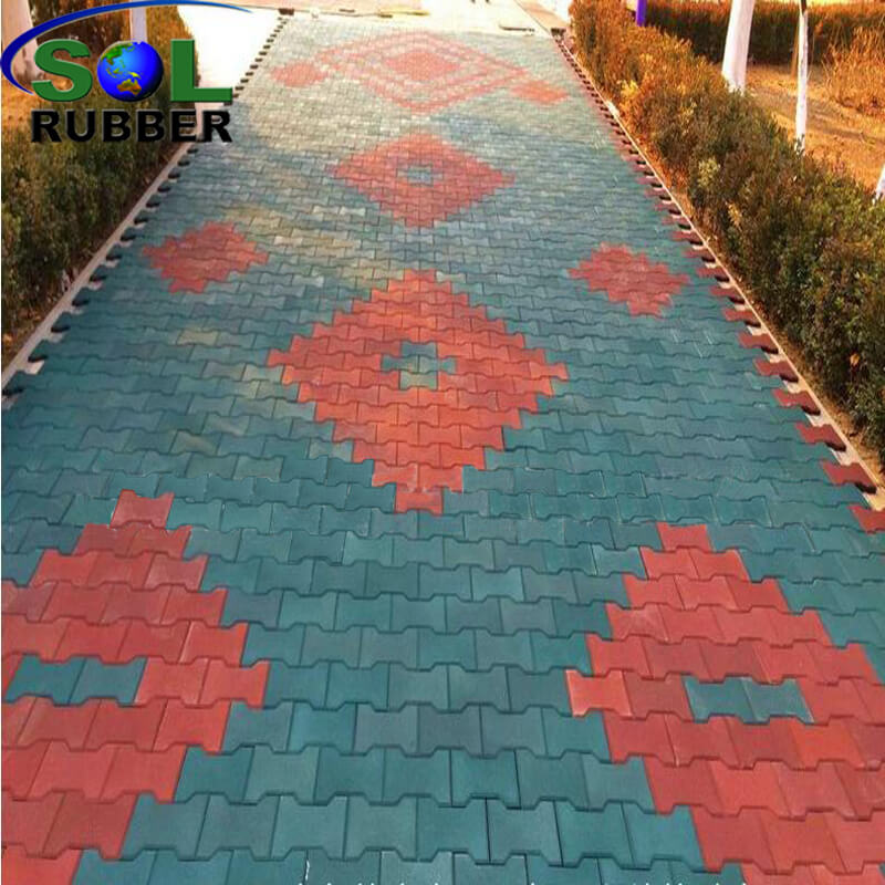 Horse Barn Dogbone Rubber Paver for Equestrian - Buy dogbone rubber ...