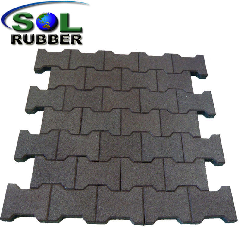 Horse Barn Dogbone Rubber Paver for Equestrian - Buy dogbone rubber ...