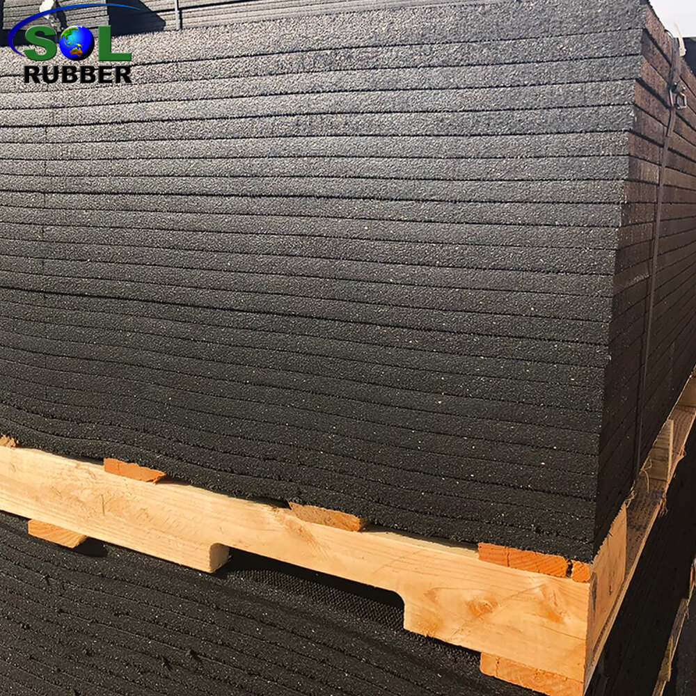 4'x6'x3/4" Thick Heavy Duty Commercial Fitness EPDM Economy GYM Rubber ...