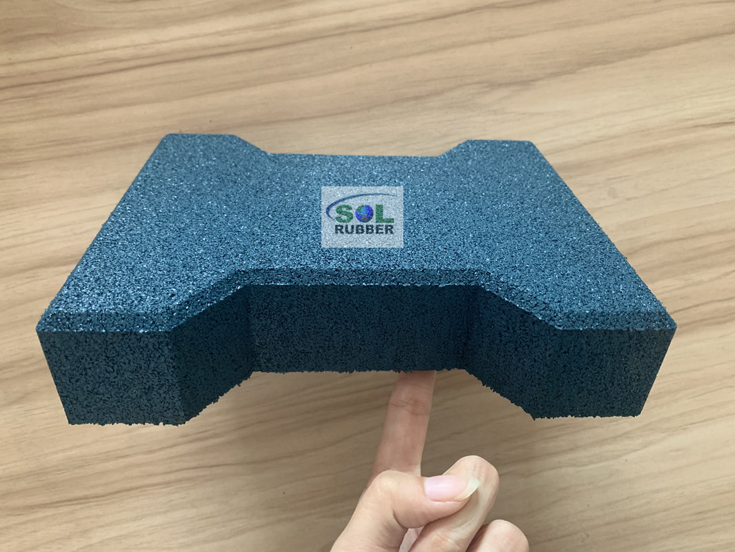 Sol Rubber Dog Bone Interlock Horse Rubber Floor Paver - Buy dog bone ...