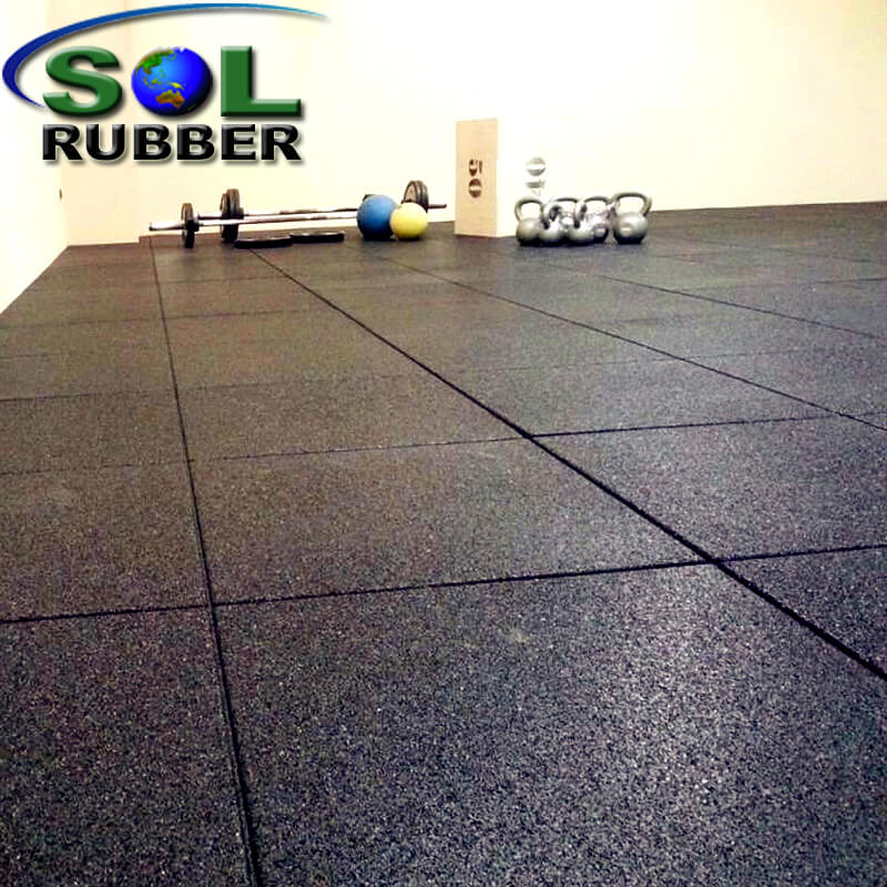 Sol Rubber Fitness Equipment Rubber Gym Flooring Tile - Buy Product on ...